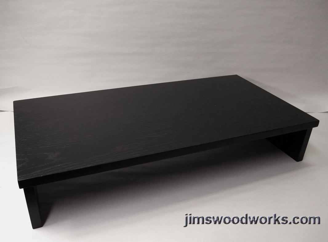 Standard TV Risers TV Stands Desk Risers Monitor Stands – Jims Woodworks